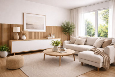 Marlborough - Pack of 16 (Total 16 Units) Acoustic Wood Wall Panel ...