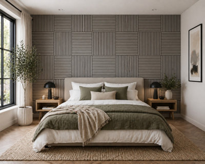 Marlborough - Pack of 16 (Total 32 Units) Acoustic Wood Wall Panel ...