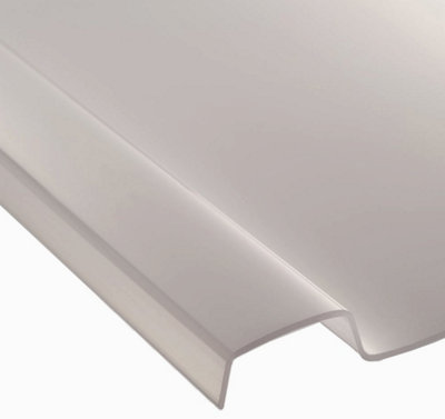 Marlon R Glaze - Opal Polycarbonate Roof Glazing Panel 2.5m x 3mm ...