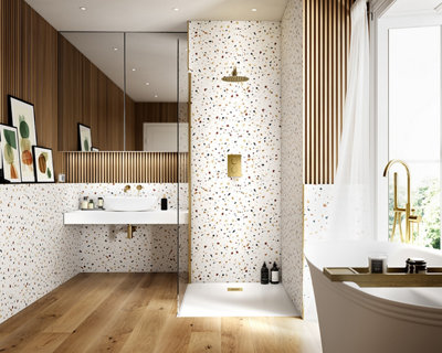 Marlow Stone Counter Top Basin 600 - Gloss White