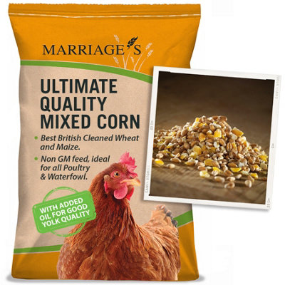 Marriage's Quality Mixed Corn 7.5kg Genetically Modified ingredient Free