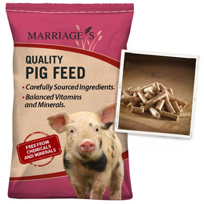 Marriages Pot Bellied Pig Cubes - 20kg
