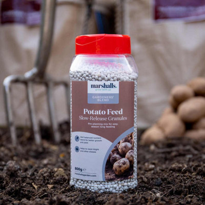 Marshalls Garden Concentrated Slow-Release Potato Feed Granules 800g ...