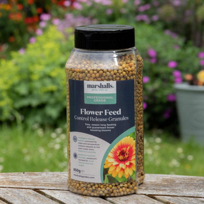 Marshalls Garden Granular Flower Feed 850g 6-month controlled release