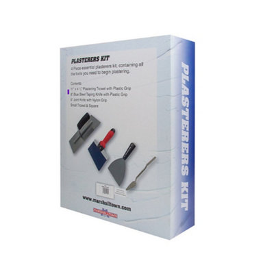Marshalltown 4 Piece Plasterers Kit Trowel Taping Tool Joint Tool ...
