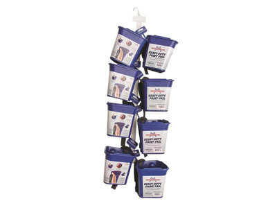 Marshalltown Heavy-Duty Paint Pail Clip Strip for Easy Display and Use