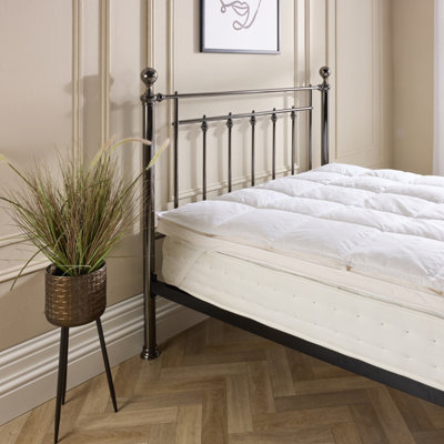 MARTEX GOOSE FEATHER & DOWN MATTRESS TOPPER 135CM DOUBLE