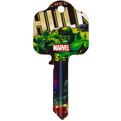 Marvel Comics Hulk Door Key Multicoloured (One Size)