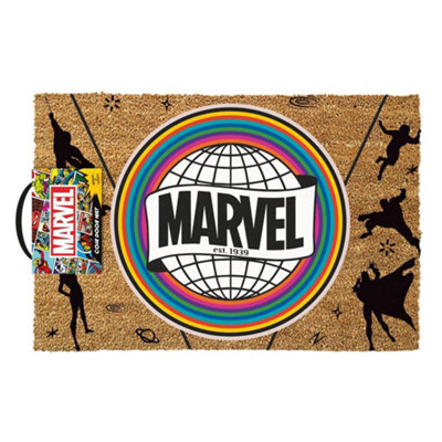 Marvel Energised Coir Door Mat Brown (60cm x 40cm)
