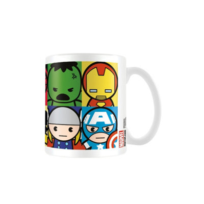 Marvel Kawaii Characters Mug Multicoloured (One Size) | DIY at B&Q