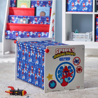 Marvel Spidey and Amazing Friends Storage Box - Easy to Assemble Toy ...