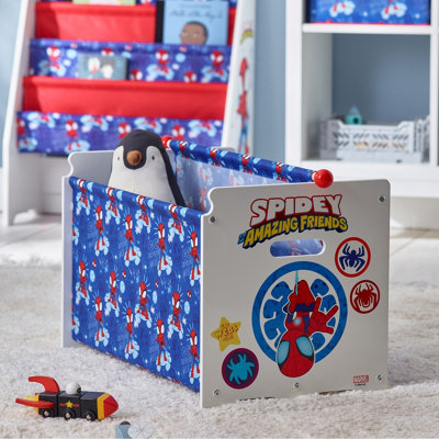 Marvel Spidey and Amazing Friends Storage Box - Easy to Assemble Toy ...