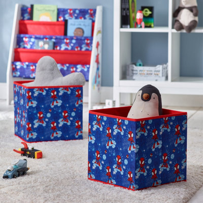 Marvel Spidey and His Amazing Friends 2-pc Fabric Storage Boxes ...