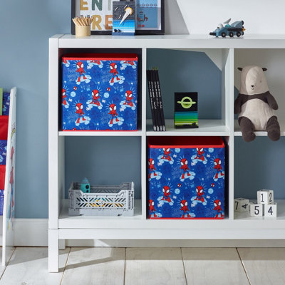 Marvel Spidey and His Amazing Friends 2-pc Fabric Storage Boxes ...