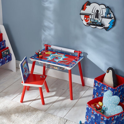 Marvel Spidey and His Amazing Friends Kids Table and Chair Set ...