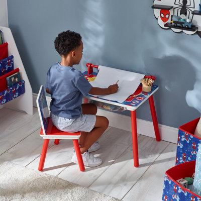 Marvel Spidey and His Amazing Friends Kids Table and Chair Set ...