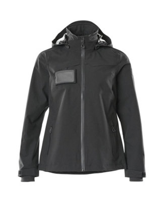 Mascot Accelerate Ladies Lightweight Outer Shell Jacket (Black) (X Large)