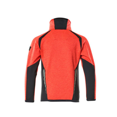 Mascot Accelerate Safe Junior Fleece Jumper with Zipper (Hi-vis jacket ...