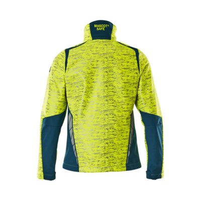 Mascot Accelerate Safe Ladies Fit Softshell Jacket with Reflectors (Hi ...