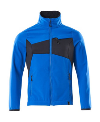 Mascot Accelerate Softshell Jacket (Azure Blue/Dark Navy) (X Large)