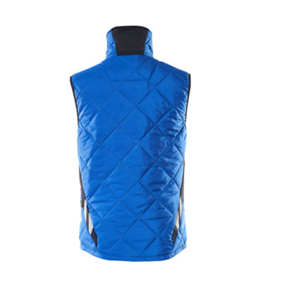Mascot Accelerate Thermal Gilet with CLIMascot (Azure Blue/Dark Navy) (XXXX Large)