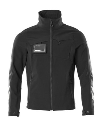Mascot Accelerate Ultimate Stretch Lightweight Work Jacket (Black) (X ...