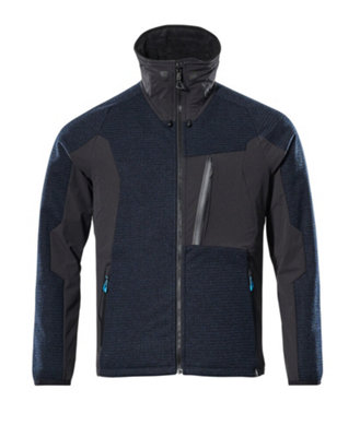 Mascot Advanced Knitted Jacket (Dark Navy Blue/Black) (X Large)