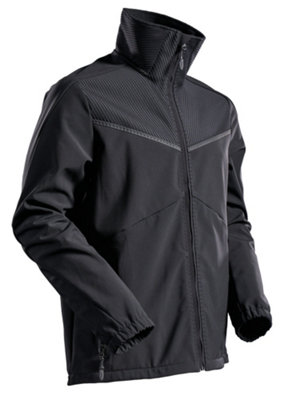 Mascot Customized Softshell Jacket (Black) (XX Large)