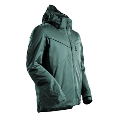 Mascot Customized Winter Jacket with CLIMascot (Forest Green) (Medium)