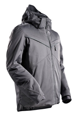 Mascot Customized Winter Jacket with CLIMascot (Stone Grey) (Large)