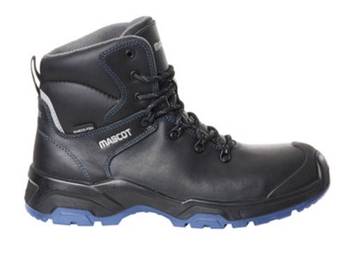 Mascot Footwear Mid Safety Boots S3 (Black/Royal) (UK 9)