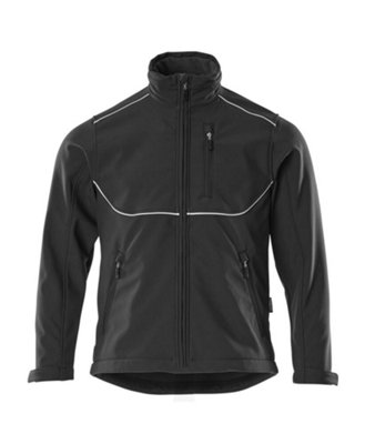 Mascot Industry Tampa Softshell Jacket (Black) (Medium)