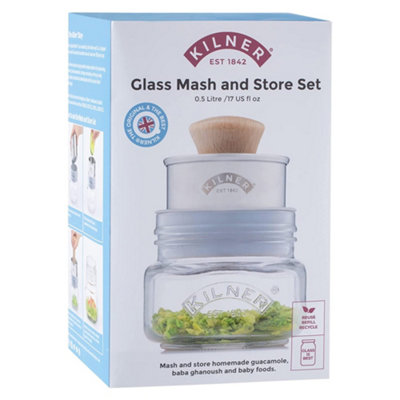 Mash & Storage Set Glass Clear