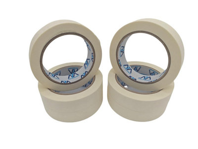 Masking Tape for Decorators and Painters, 24mm/48mm x 30m, 140 Microns ...