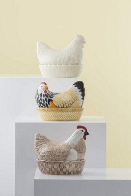 Mason Cash Hen Nest Egg Storage Basket - Cream