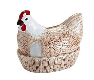 Mason Cash Hen Nest Egg Storage Basket - Rise and Shine