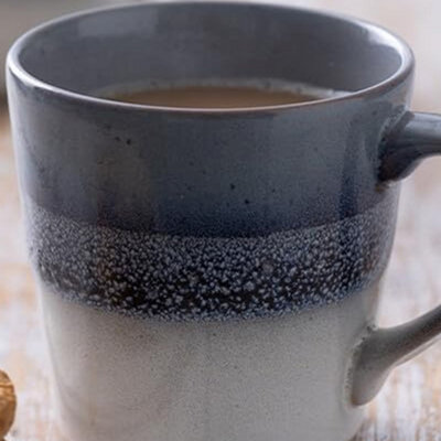 Mason Cash Set of 4 Reactive Fade Mug 400ml Grey | DIY at B&Q