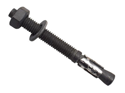 Buy Masonmate 0841M540075G Galvanised Through Bolt M8 x 75mm 100 ...