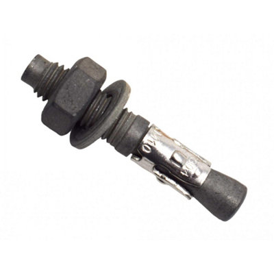 Masonmate Galvanised Through Bolt Galvanised (M10 x 60mm (50))