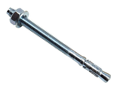 MasonMate Heavy-Duty Zinc Plated M8 Through Bolts - 100 Pack for ...