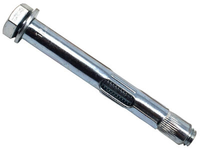 MasonMate M12 x 100mm Hex Loose Bolt Sleeve Anchors - 25 Pack for ...