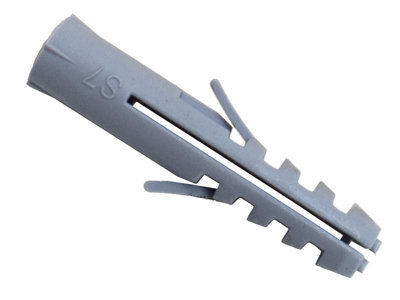 MasonMate Type E Nylon Plugs 7 x 35mm - 200 Pack for Secure Fixing ...