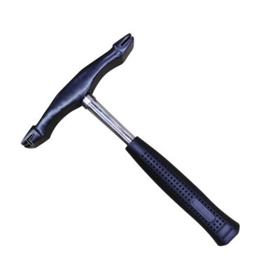 Masonry Double Ended Scutch Rubber Grip Hammer