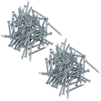 Masonry Hardened Wall Nails For Brick Block Concrete 2mm x 25mm 160 ...