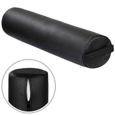 Massage Bolster Set - full roll and half roll - black