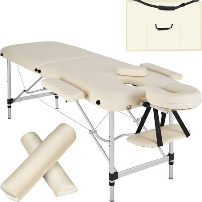 Massage table with 2 zones - Includes bolsters, carry bag and ...