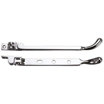 Master - 250mm (10 Inches) Polished Chrome Bulb End Casement Stay - FB101CP