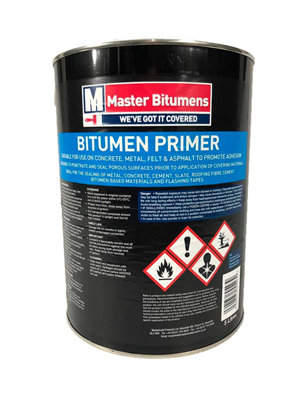 Master Bitumens Black Bitumen cold applied Primer and sealer for porous ...