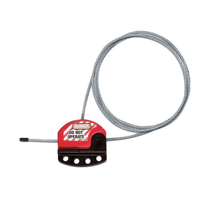 Master Lock Four Padlock Lockout Hasp With Adjustable Cable 1.8m Multi ...