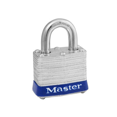Master Lock Laminated Steel Padlocks Multi Colour (38mm)